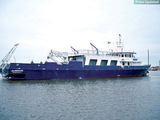 $500,000 price cut to superyacht J.R. Navigator at International Yacht ...